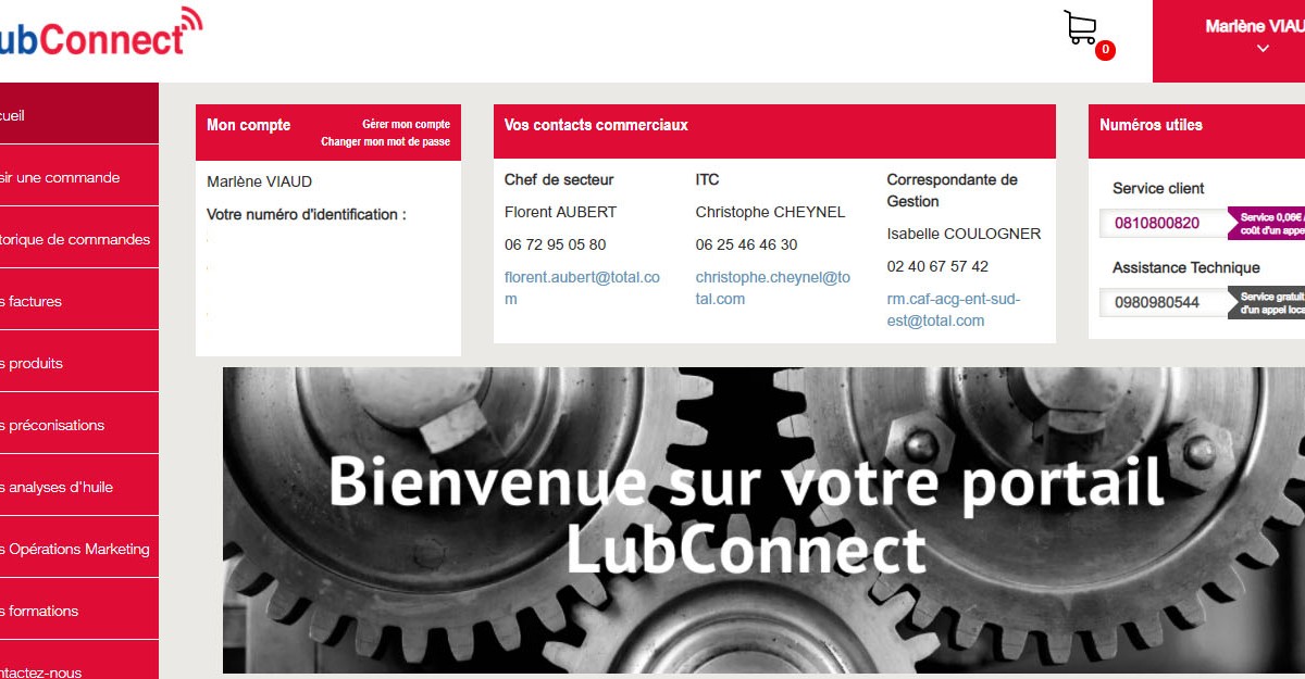 Découvrez le nouveau portail LUBCONNECT - TotalEnergies Lubrifiants